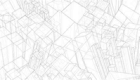 ベクトル幾何学的背景抽象的な正方形の形と曲げ 3dのベクターアート素材や画像を多数ご用意 3d いっぱいになる イラストレーション