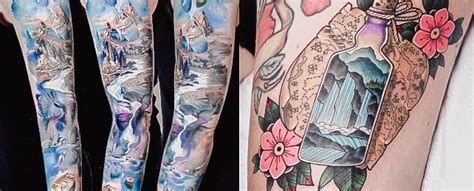 Waterfall Tattoo Designs