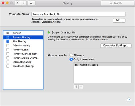 How To Share Your Macs Screen On MacOS Sierra ChrisWrites Com