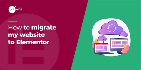 Cómo migrar mi sitio web a Elementor Servicios WP