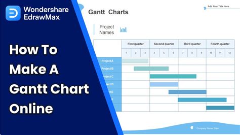 Gantt Chart Tutorial How To Make A Gantt Chart Easily Youtube