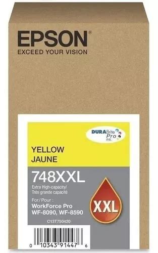 Tinta Epson Original Yellow xxl Cuotas sin interés