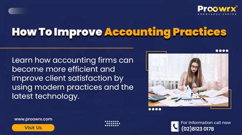 How To Improve Accounting Practices
