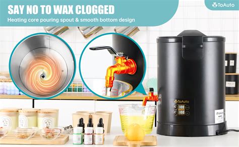 Toauto Wmf 6l Digital Wax Melterpinkblack Toauto Tool