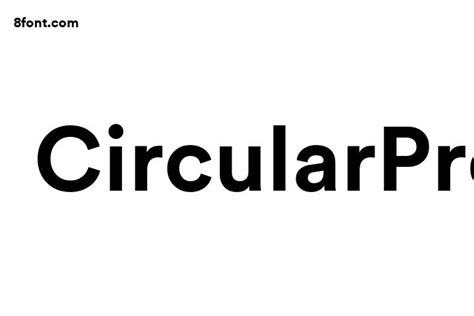 Circularprobold Regular Font Free Font Download
