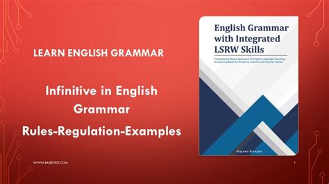 Infinitive Rules Sentences Types Examples In English Grammar School