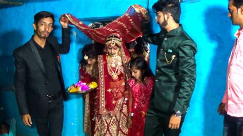 Indian Bagheli Vivah Jaimala Ceremony Rambahor Sang Sonam Ki Shadi