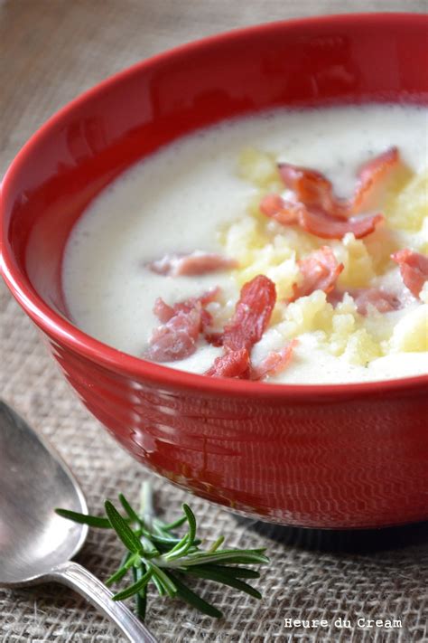 Soupe De Pommes De Terre Cheddar Et Bacon L Heure Du CreamL Heure Du Cream