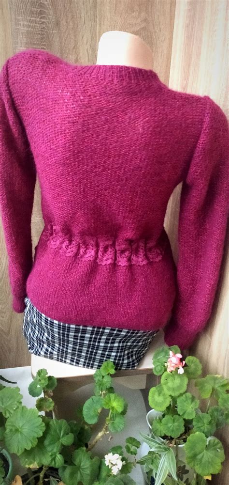 Mohair Sweater Knitting Pattern Pdf  Cropped Sweater Etsy