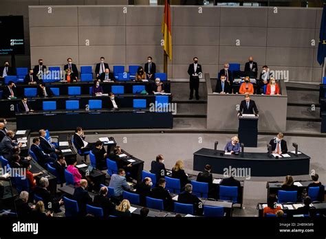 Berlin Germany 16th Dec 2021 Members Of The 20th Bundestag The