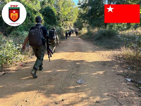 သရက်မြို့နယ်တွင် စစ်ကောင်စီစစ်ကြောင်းအား တိုက်ခိုက်မှု ၂ဦးသေဆုံး၊ စစ်ရေးအရှိန်မြှင့်မည်ဟု Pdfပ