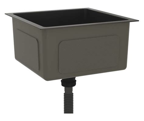 Ръчно изработена кухненска мивка черна неръждаема стомана Vivre