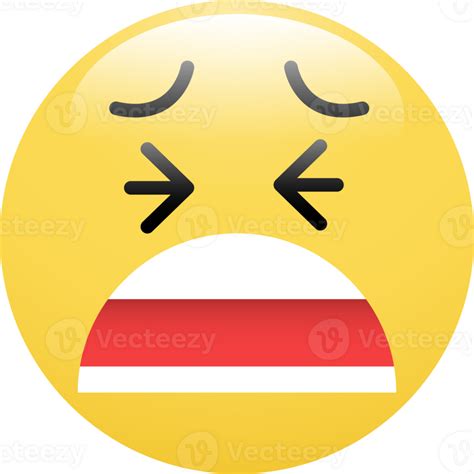 Painful Face Emoticon 24347821 Png