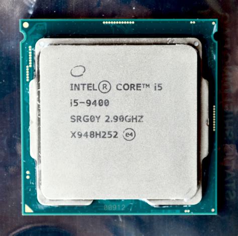 Intel® Core™ I5 9400 Processor Srg0y 290 Ghz 4k Graphics 65