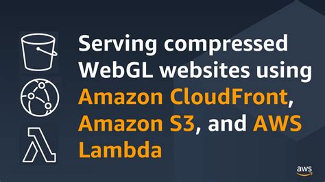 Serving Compressed Webgl Websites Using Amazon Cloudfront Amazon S