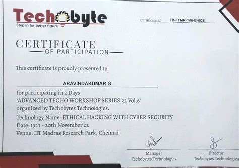 aravindakumar g on linkedin iitmadras ethicalhacking cybersecurity