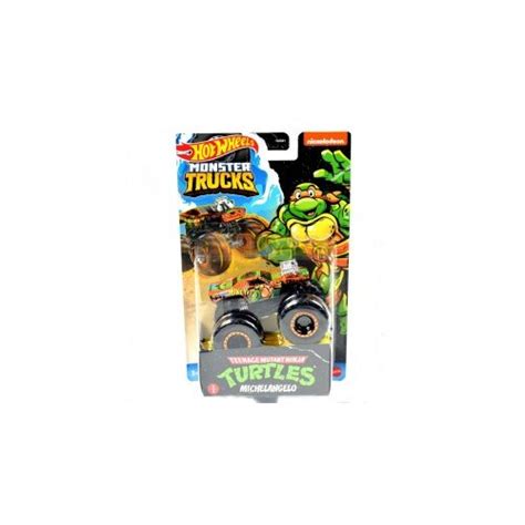 Hot Wheels Monster Truck Metalni Nindža Kornjača Mikelanđelo