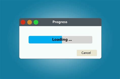 Computer Transfer Progress Bar Over 5183 Royalty Free Licensable