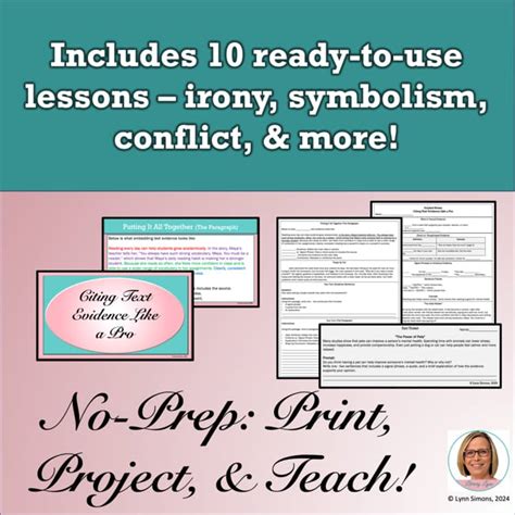 Literary Devices Analysis Close Reading 10 Lessons Bundle No Prep