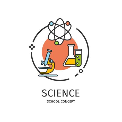 school thin line icon science concept vector 17083178 vector art at