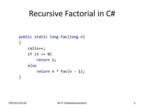 Ppt Session 05 C Recursion Powerpoint Presentation Free Download