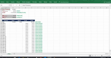 Finanzas excel vba sql y algo más Matemática Financiera Negociación Préstamo Bancario