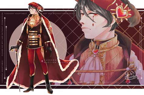 Auction King Of Heart Open By Tuesaday On Deviantart