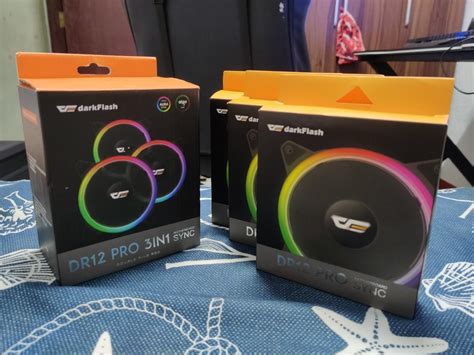 Darkflash Dr12 Pro Rgb Fans Computers And Tech Parts And Accessories Computer Parts On Carousell