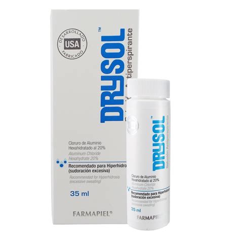 Drysol | Antitranspirante [ Precios, Guía de Uso y Opiniones ]