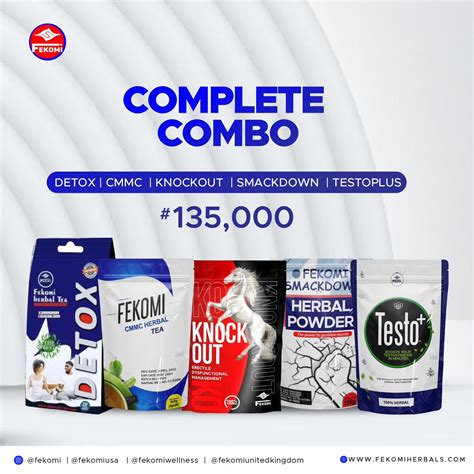 Fekomi Complete Combo Pack For Erectile Dysfunction Treatment