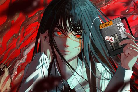 Yoru From Chainsaw Man 4k Wallpaper Download