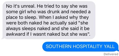 This Dude S Excuse For Getting Caught In Bed With A Naked Girl Is What On The Spot Thinking Is