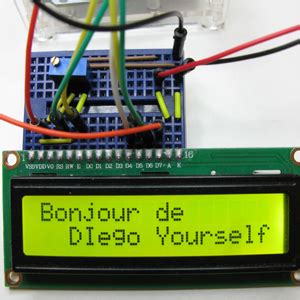 DIego Yourself Utiliser un écran LCD