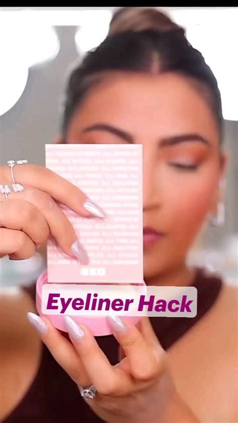 Eyeliner Hack Eye Makeup Hack 😍 Eyeliner Hack Makeup Eye Liner