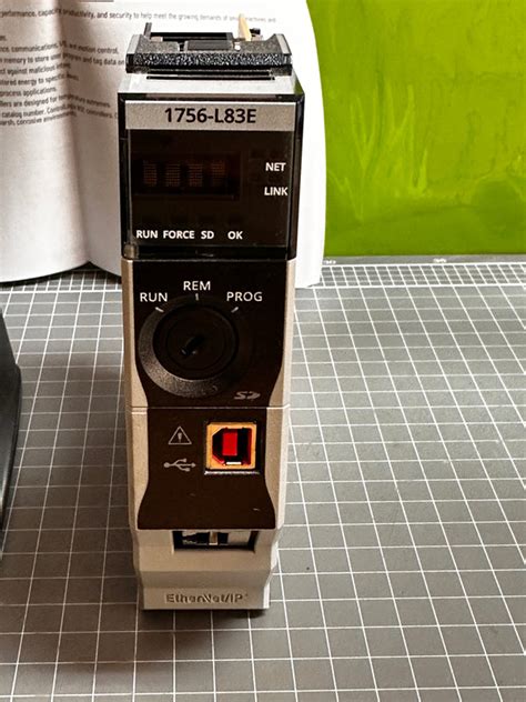 Controllogix 5580 Controller 1756 L83e Mining And Industrial Surplus