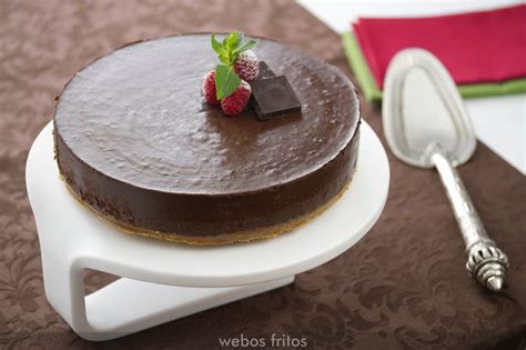 Tarta De Chocolate Sin Horno Webos Fritos