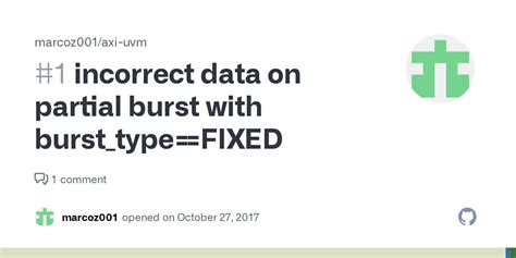 Incorrect Data On Partial Burst With Bursttypefixed · Issue 1