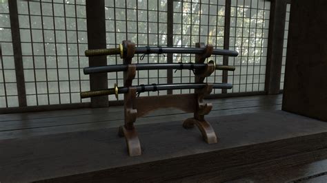 Japanese Dojo 3d Model By Sergio Delacruz