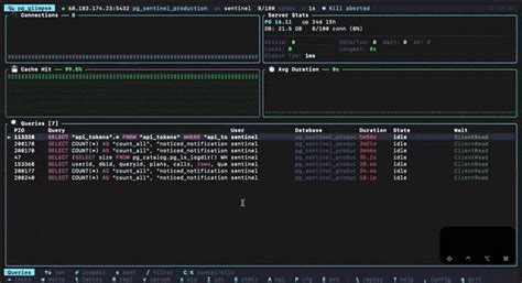 Building Pgglimpse A Postgres Monitoring Tui Explain Analyze
