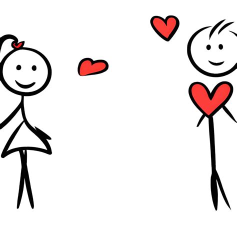 Cute Love Stick Figures Svg For Women · Creative Fabrica