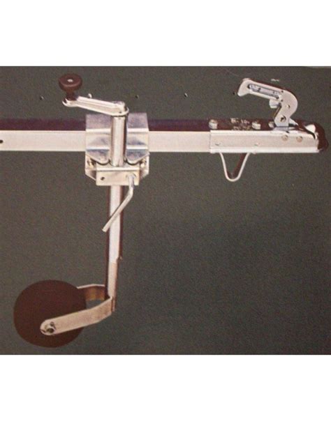Roue jockey et support carré pour remorque accessoire remorque