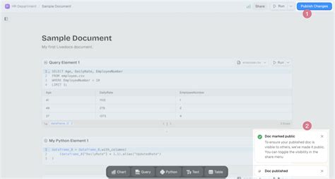 Livedocs Document Basics Livedocs