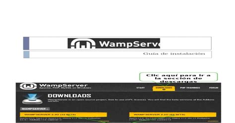 wamp server guia instalación [pdf document]