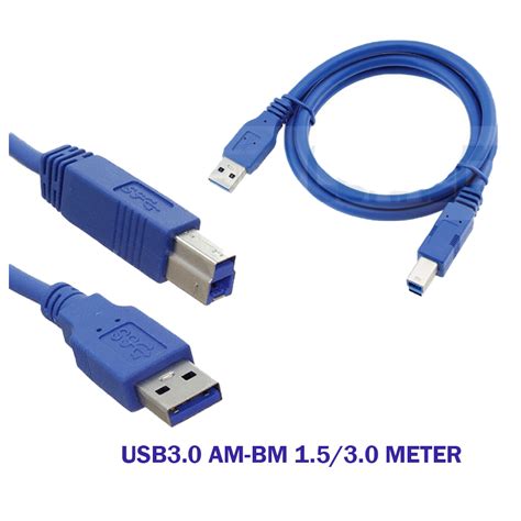 Usb Am Am Am Bm Cable Male Usb A To Male Usb B Cable Printer Usb Meter M Shopee