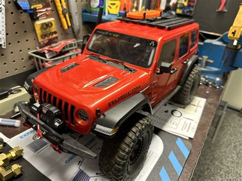 Axial Scx10 Rc Dc Front Bumper Winch Plate Mount By Dasumocat Download Free Stl Model
