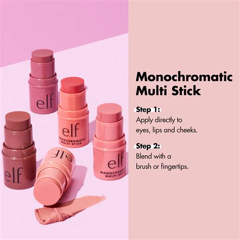 Monochromatic Multi Use Makeup Stick Elf Cosmetics