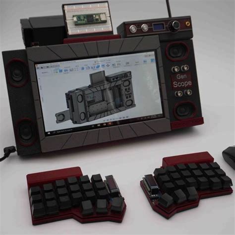 2023 Cyberdeck Contest Cyberdeck Red Is Ready For Action Hackaday