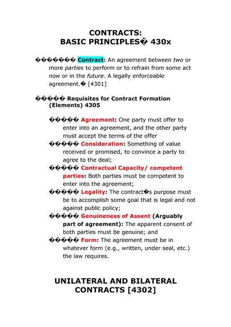 Contracts Basic Principles Contracts Basic Principles 430x