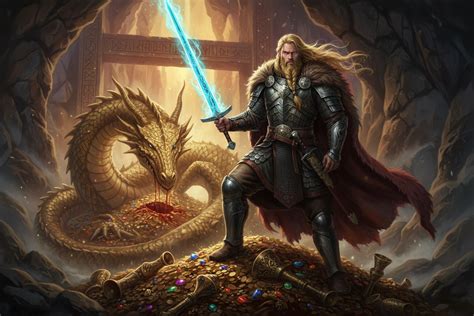 Sigurdsiegfried Dragon Slayer Heroes And Demigods Nicoles Ritual