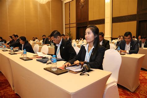 រូបភាពសកម្មភាព ឯកឧត្តម នុត សុខុម អនុប្រធាន គ ជ ប អញ្ជើញជាអធិបតី ក្នុងកម្មវិធីរៀបចំបទបង្ហាញ